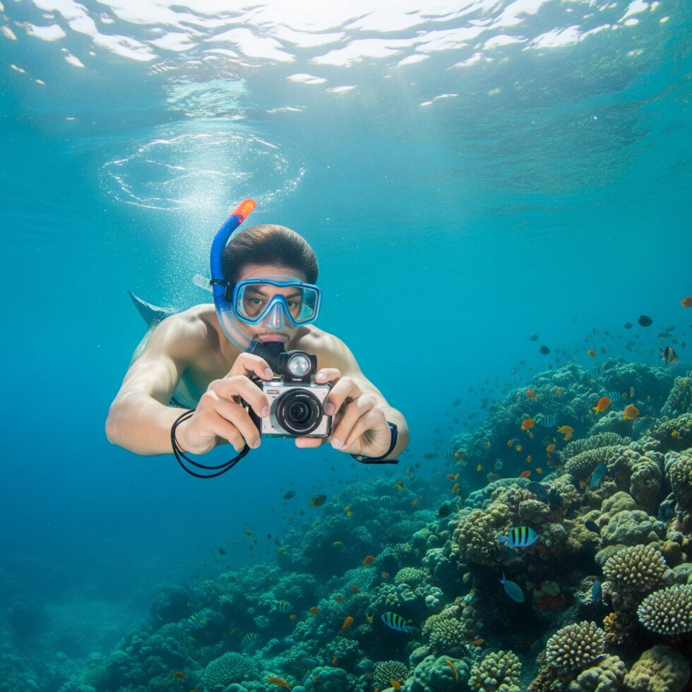 How To Take Underwater Snorkeling Pictures?